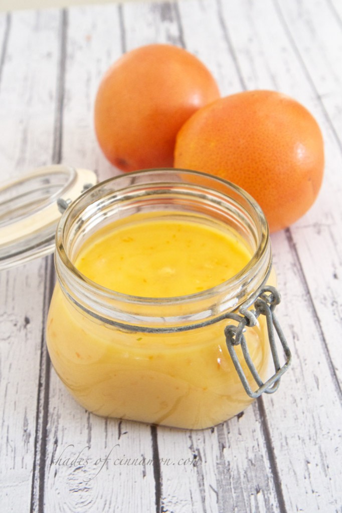 Ruby Grapefruit and Ginger Curd – Shades of Cinnamon