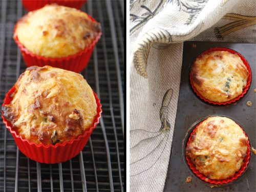 Quick and Easy Cheese Muffins with herbs – Shades of Cinnamon