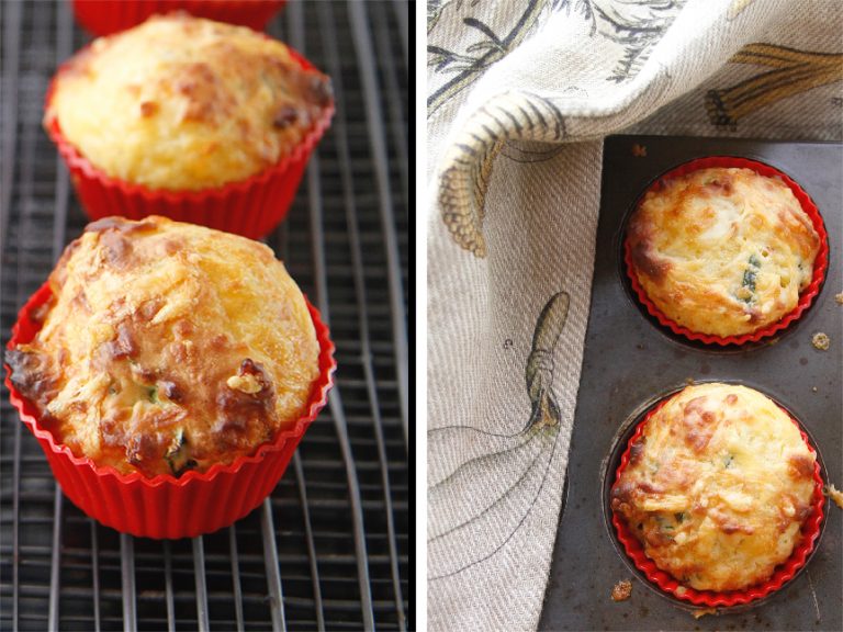 Quick and Easy Cheese Muffins with herbs – Shades of Cinnamon
